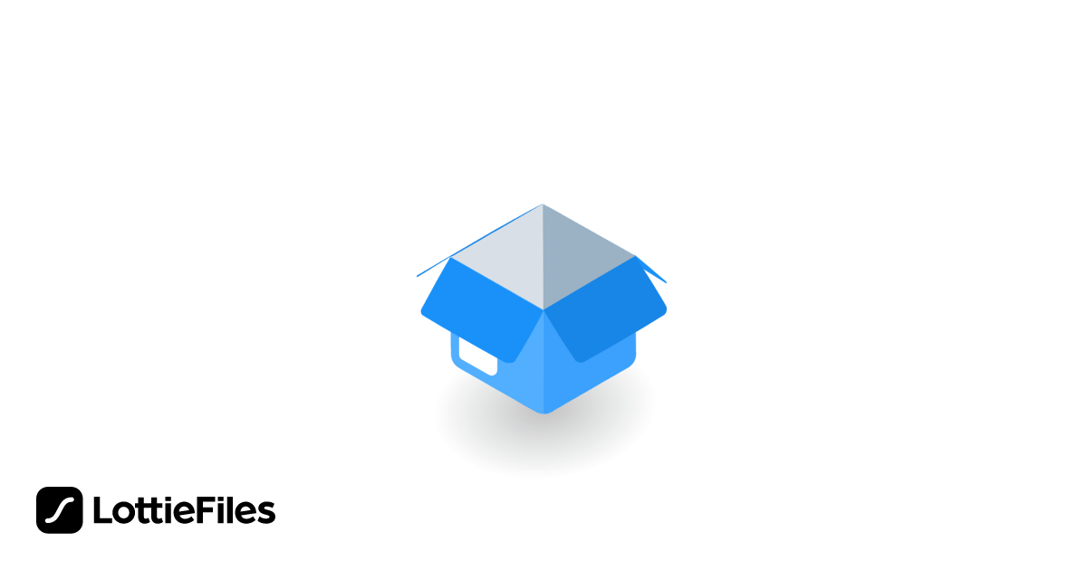 Free empty_box_blue Animation by Tonnie Dev | LottieFiles