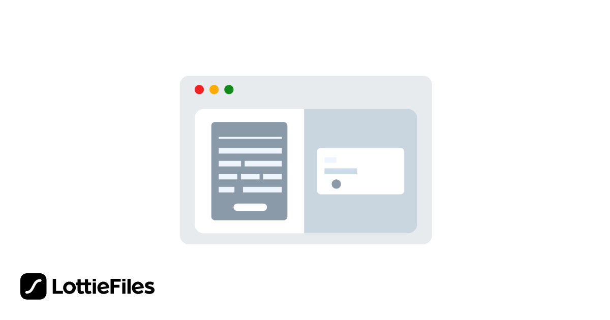 Free SaaS Form Animation by Kunbi Abiodun | LottieFiles