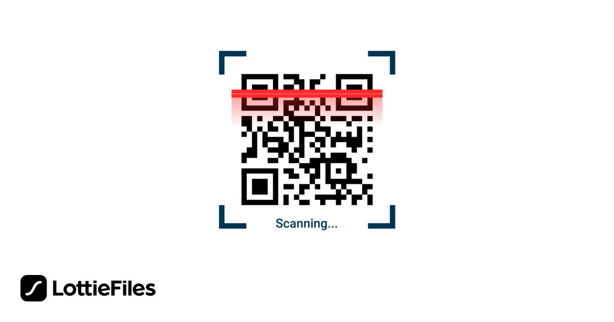 Free QR Code Scan Animation by Fun World | LottieFiles