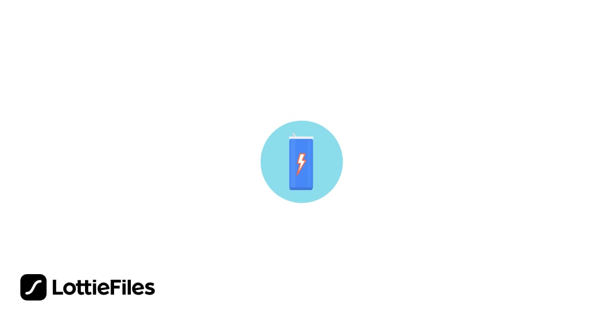 Free Energy Drink Cane Animation by Meetanshi Inc | LottieFiles
