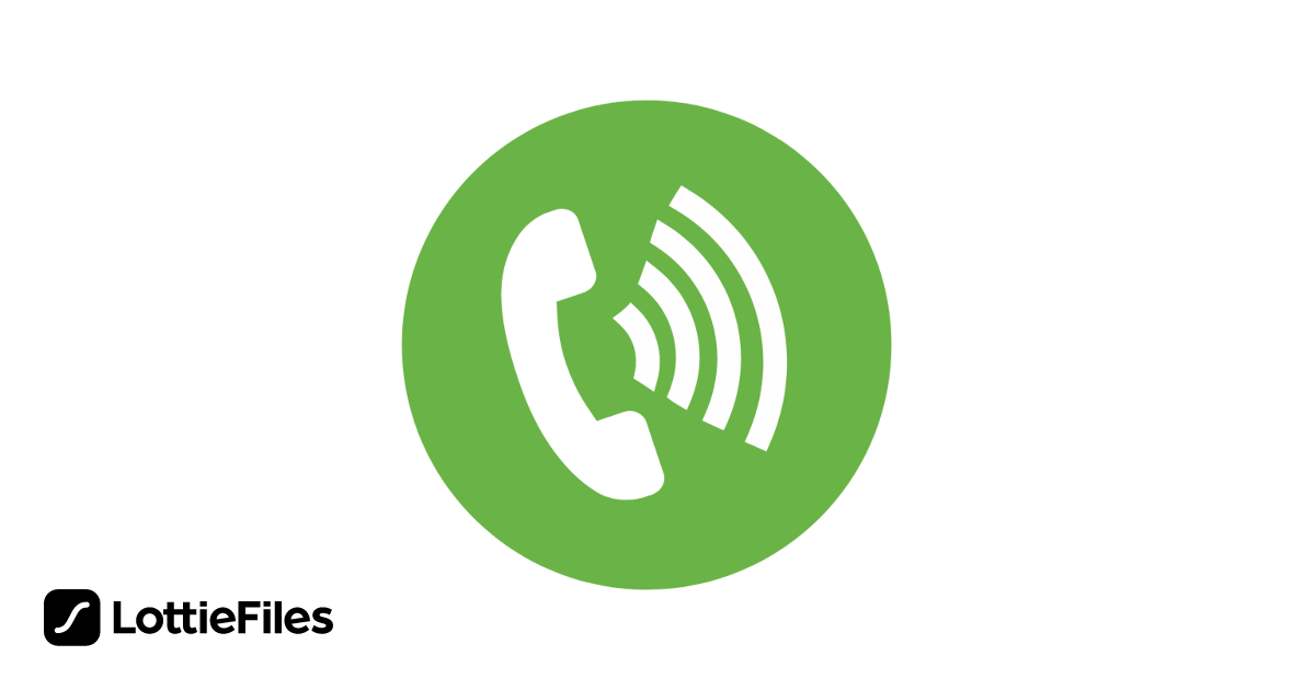 Free call Animation by Digital Genius | LottieFiles
