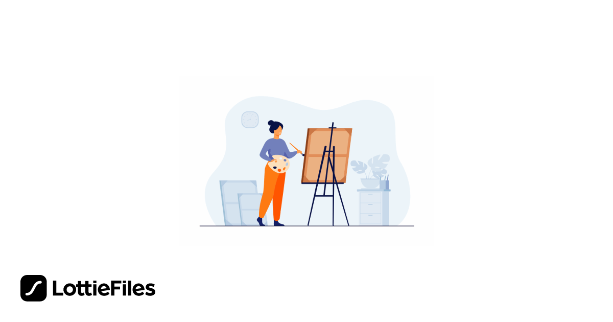 Free painting Animation by Digital Genius | LottieFiles