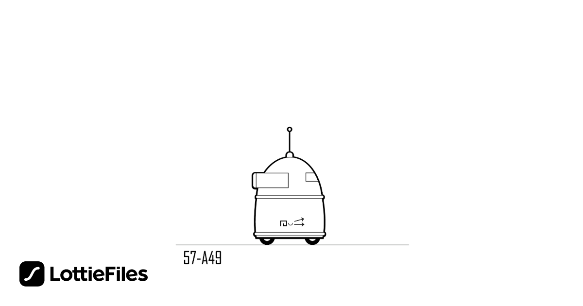 Free robot run Animation by bo nicolajsen | LottieFiles