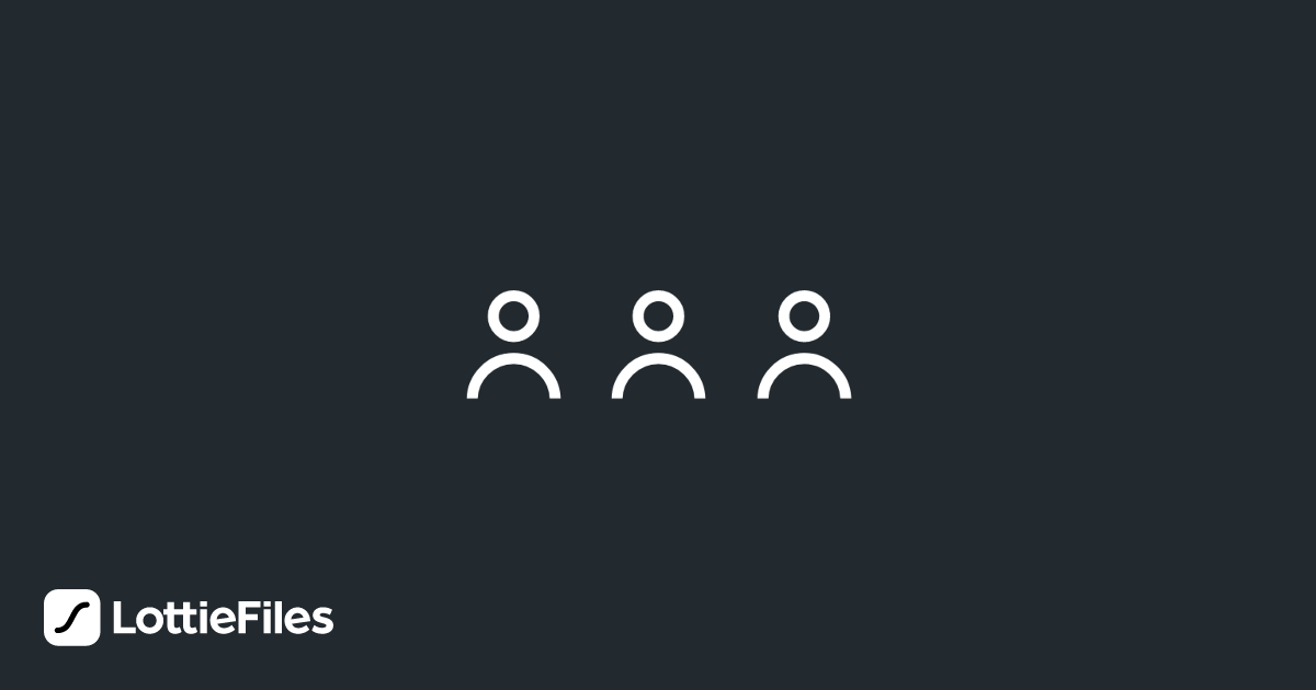 Free People loading animation Animation by Matt Wasser | LottieFiles