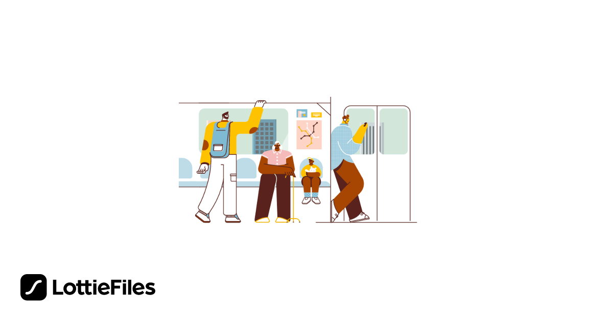 Free Subway Animation by Denis DV | LottieFiles