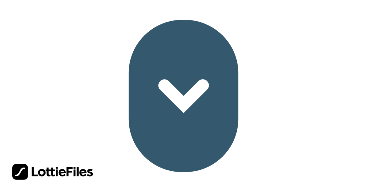 navy blue down arrow by Grace Kisilu - LottieFiles