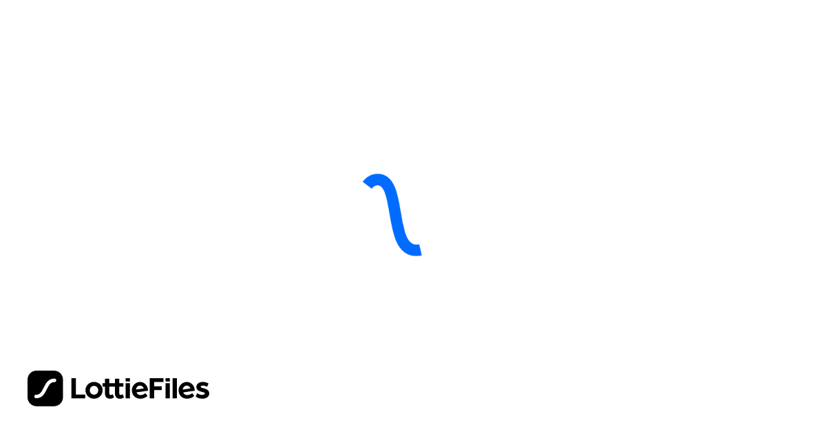 Free Zigzag azul Animation by WOP | LottieFiles