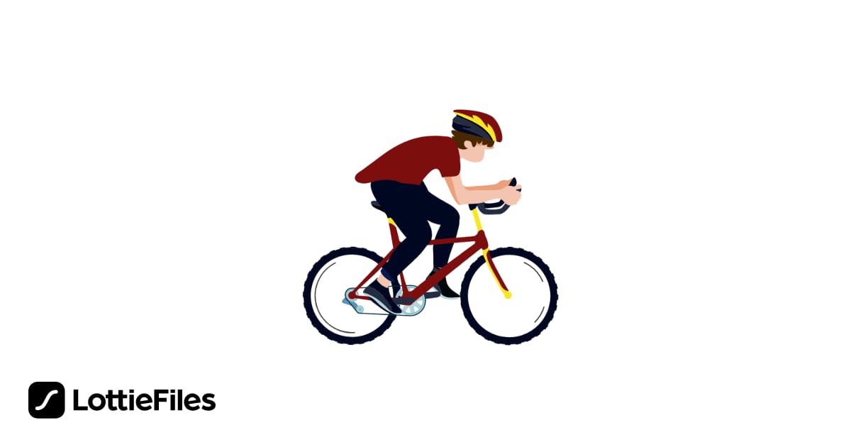 Free bike Animation by Hakem Metawea | LottieFiles
