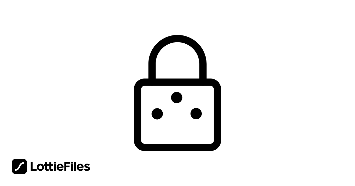 Free Lock Loading Animation by Sanil Modi | LottieFiles