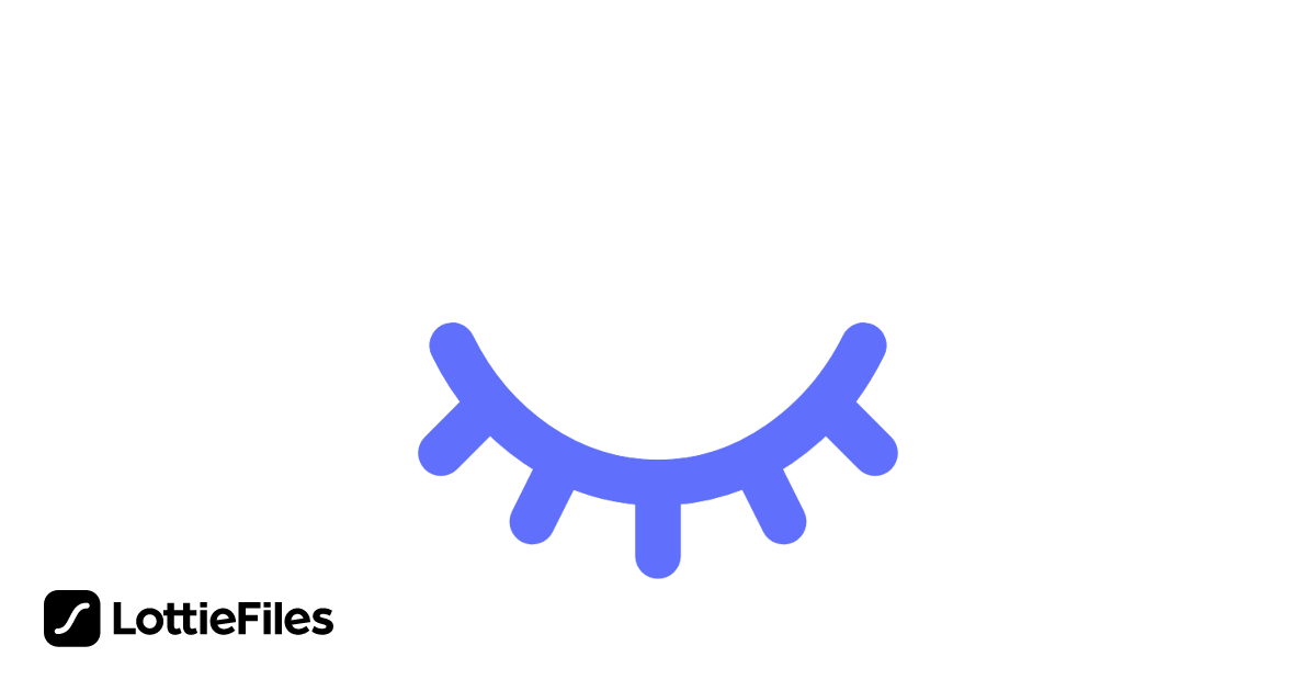 Free Closing eye Animation by Gabriele Malaspina | LottieFiles