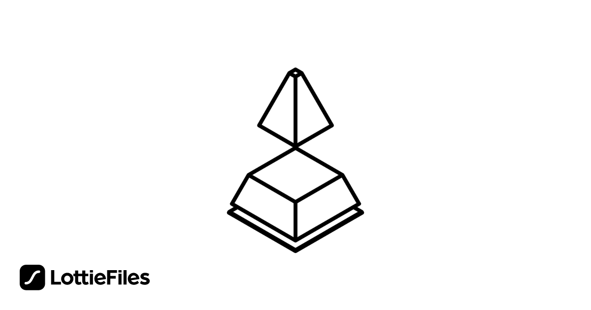 Free Morphing Pyramid Segments Animation by Ision Industries | LottieFiles