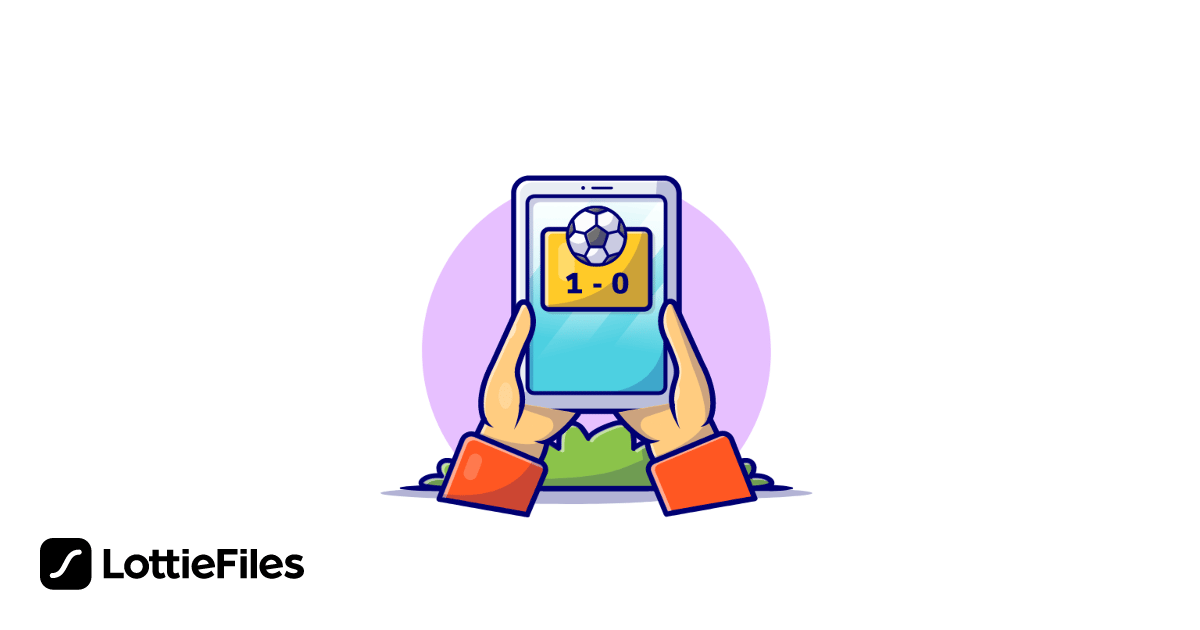 Free Soccer online broadcast Animation by Abdul Latif | LottieFiles