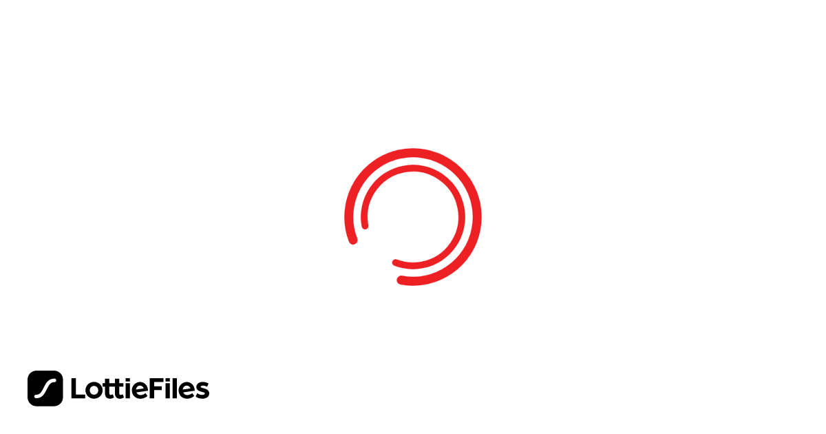 Free Red Loader Animation by Ali Adel | LottieFiles