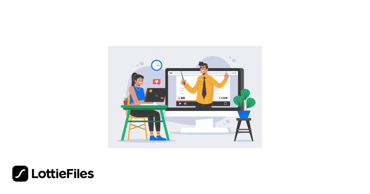 Free Ready to learn Animation by Chirag | LottieFiles