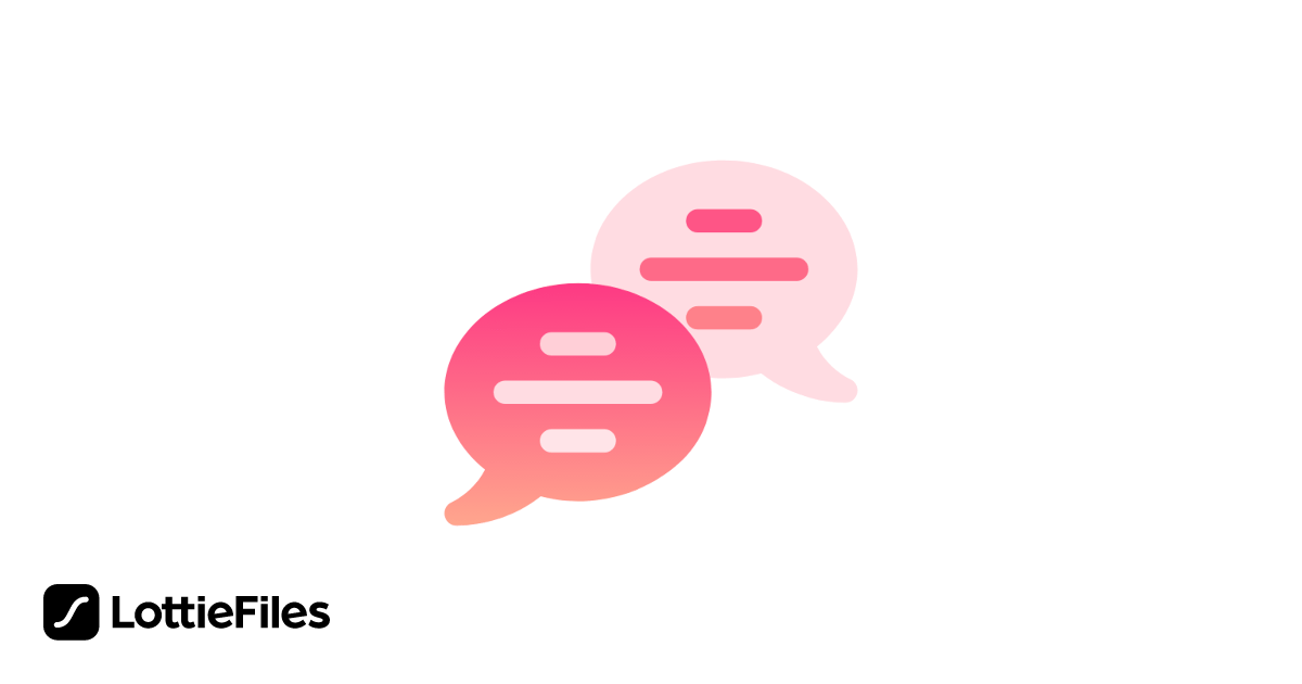 Free Chat Animation by Mahendra Bhunwal | LottieFiles