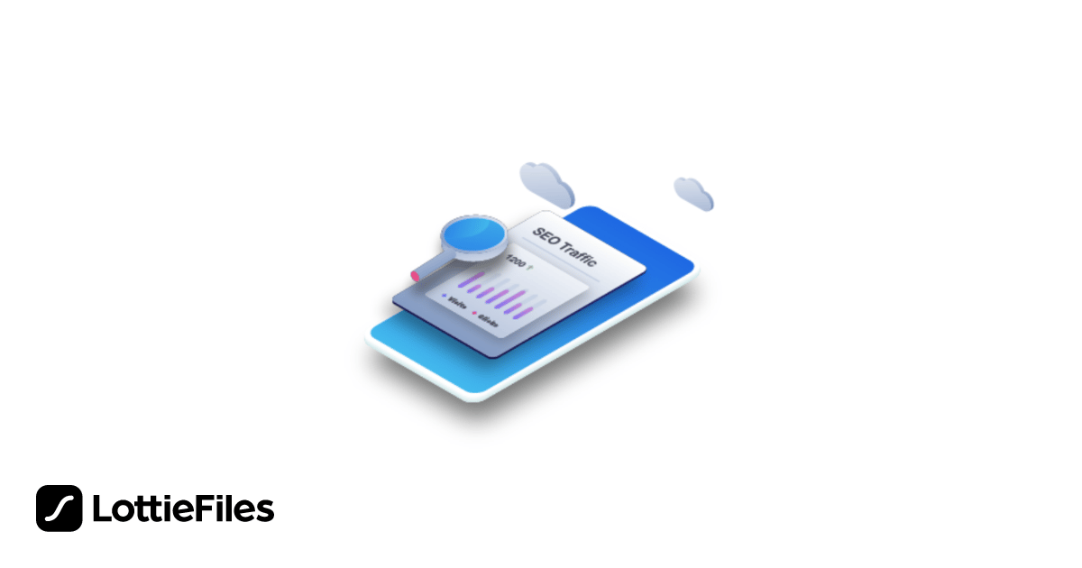 Free Animation SEO Traffic Animation by Cecep Andeskor | LottieFiles