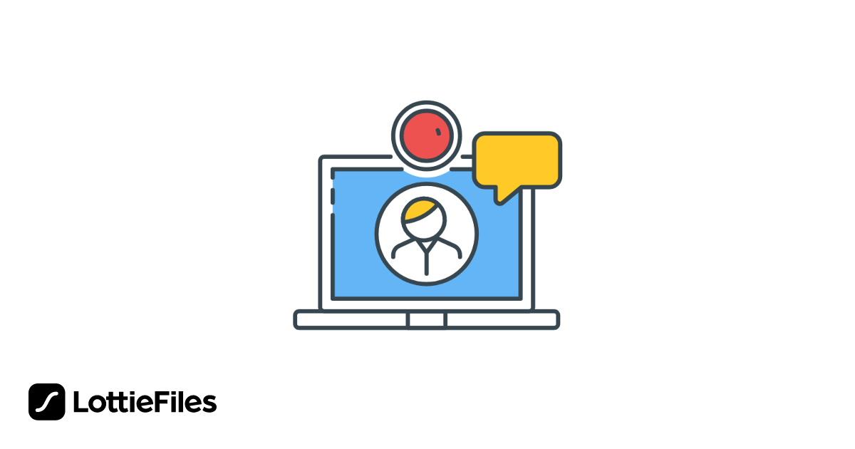 Free Live Webinar Animation by Md. Imam Hossain | LottieFiles