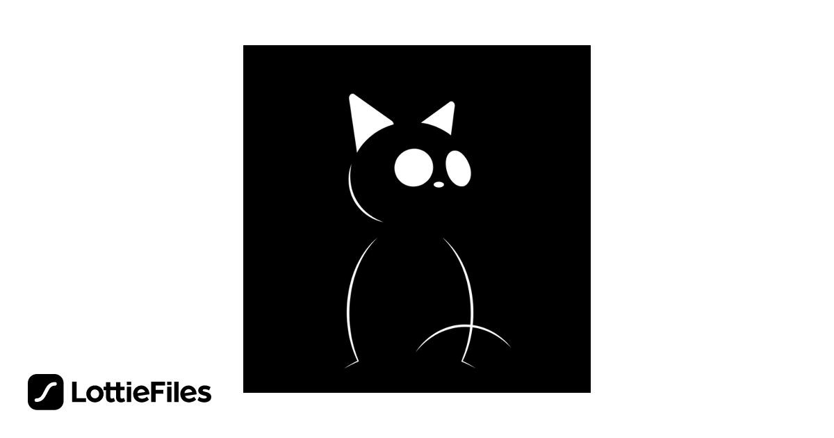 Free Cat Looking Around Animation by Tanjil Mahmud | LottieFiles