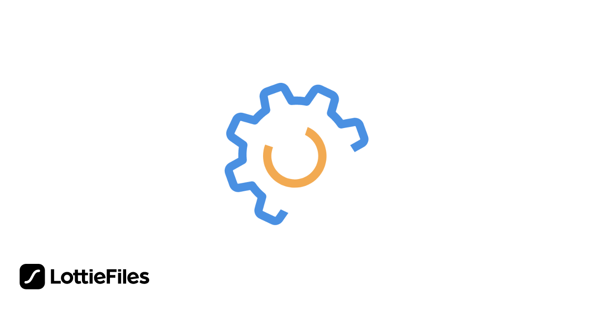 Free Settings Icon Animation by Siva Prakash | LottieFiles