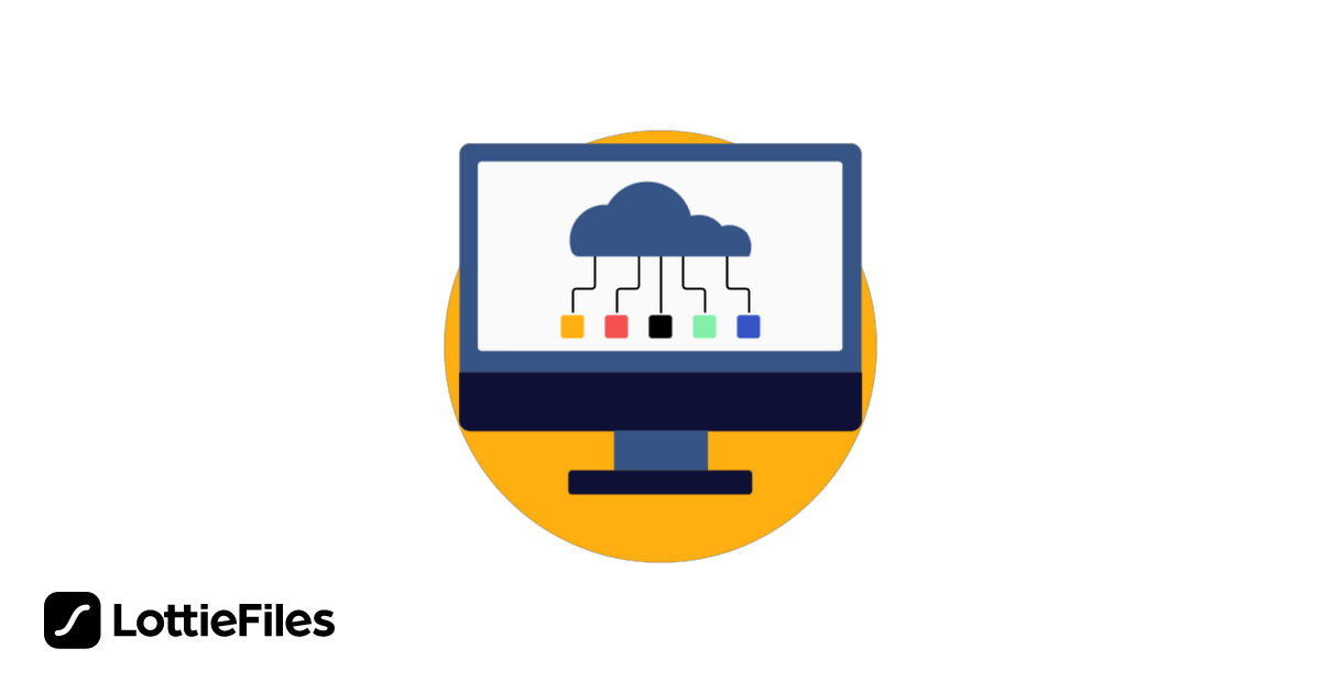 Free icon-cloud-storage Animation by Navaneetha Krishnan | LottieFiles