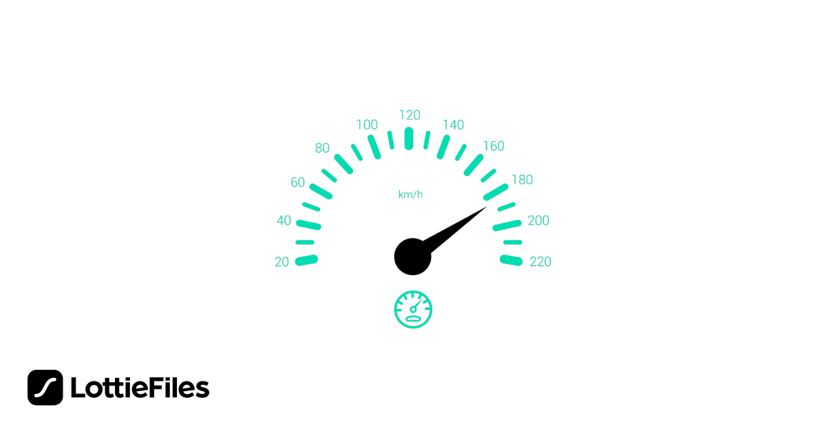 Free RPM meter Lottie JSON animation Animation by Tinymotion | LottieFiles