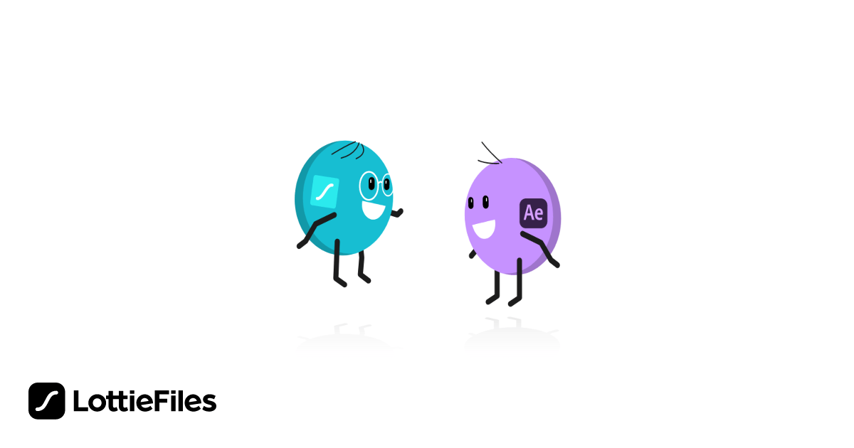 Free Lottie and AE- The Best Buddies Animation by Qrious Studio | LottieFiles