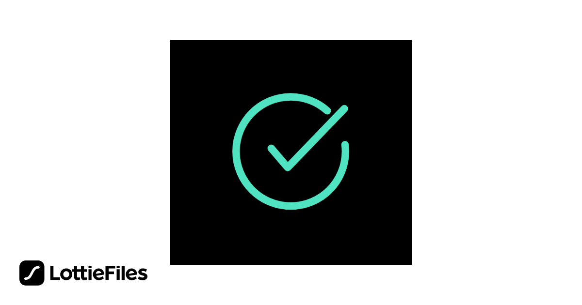 Animación gratuita de Check Animation de Gustavo Dinelli | LottieFiles