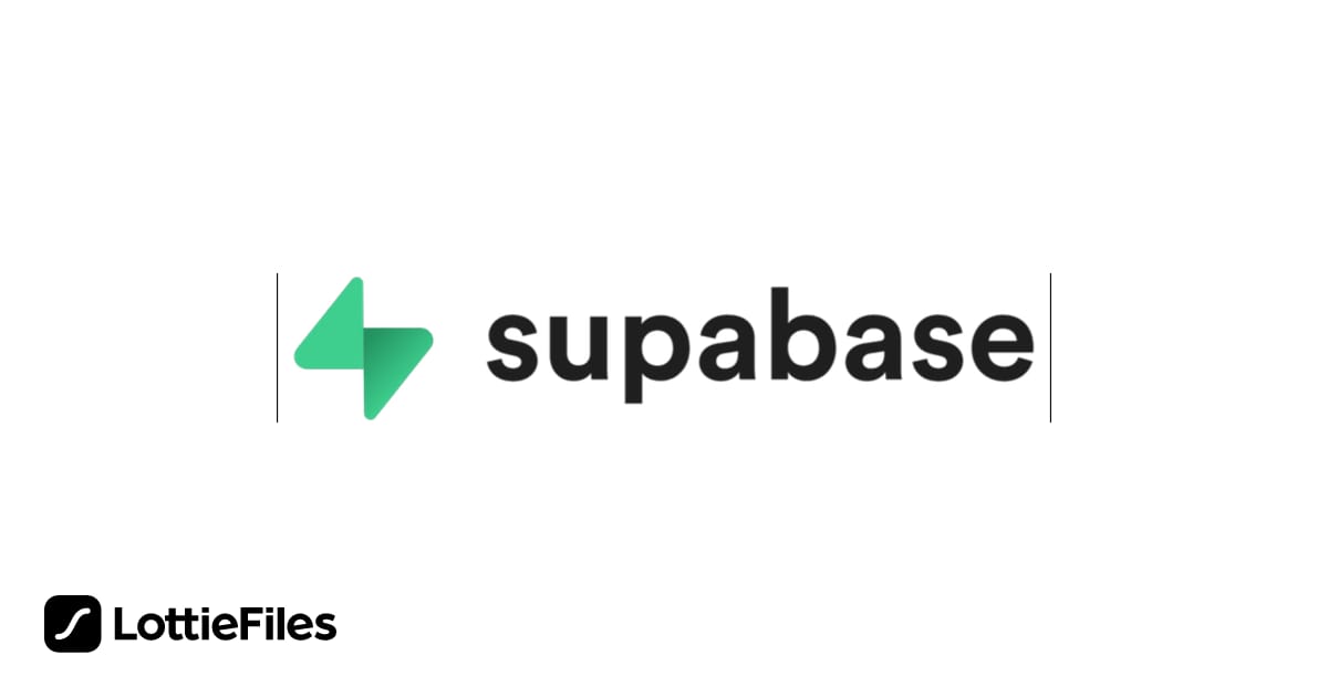 Free Supabase Logo Animated Animation by Nattu Adnan | LottieFiles