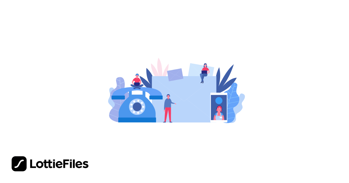 Free Support Team Animation Animation by Motion Pixels Studio | LottieFiles