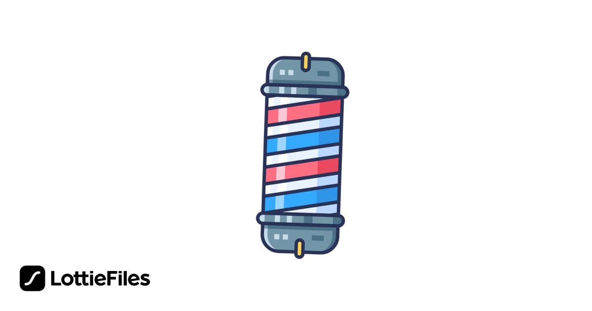 Free Barber's Pole Animation by Bamicon_Labs | LottieFiles