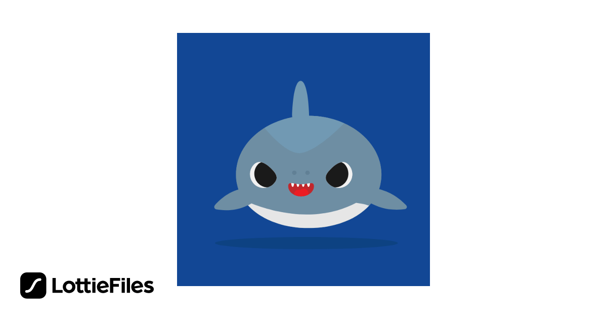 Free Shark Animation by Manuel Vargas | LottieFiles