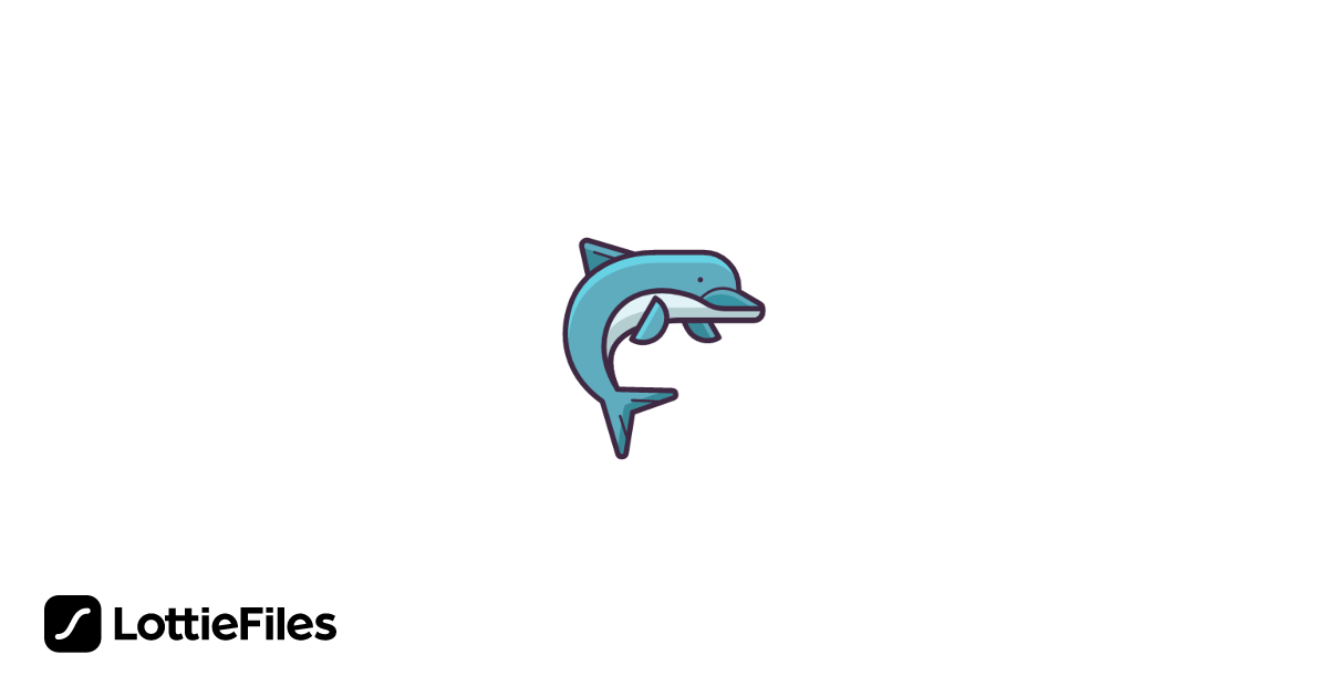 Free Dolphin Animation by Ambrose John | LottieFiles