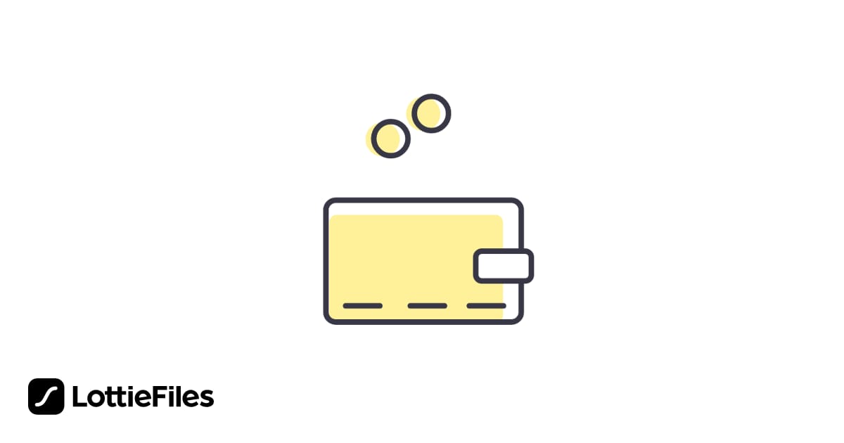Free Wallet with coins Animation by Polina Mamontova | LottieFiles