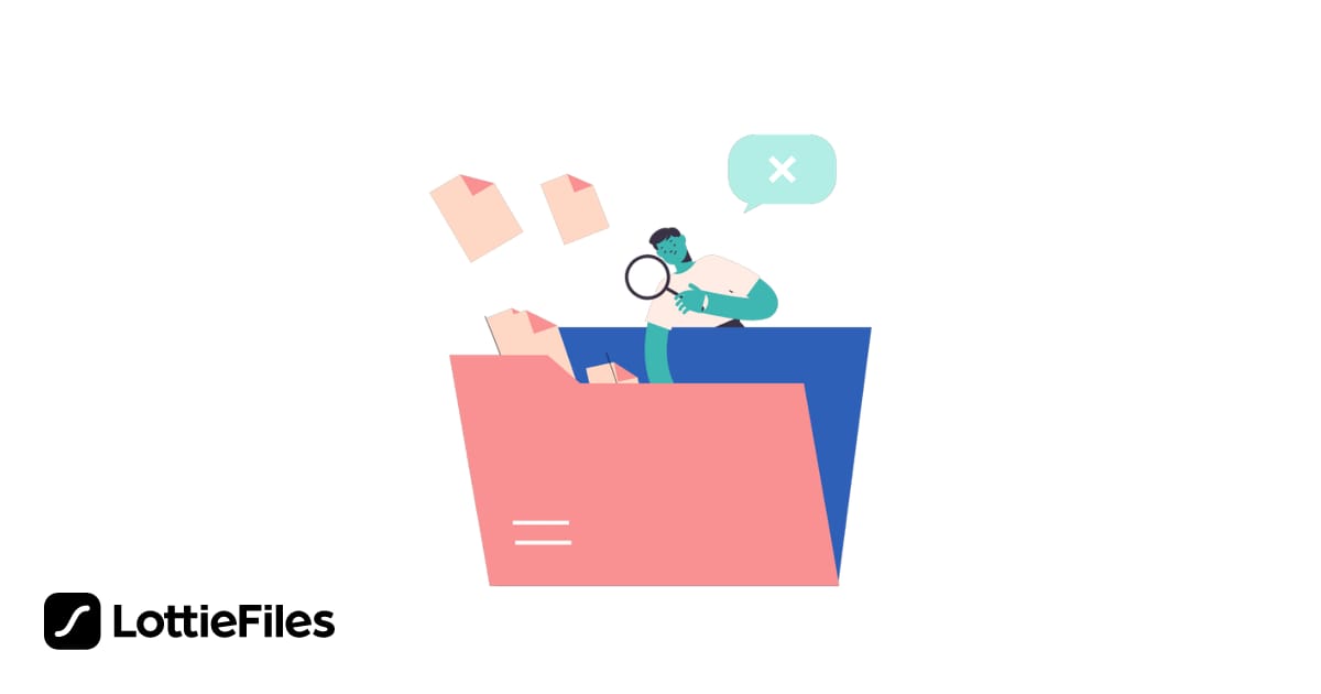 Free Magnifying glass with file searching Animation by Abdul Latif ...