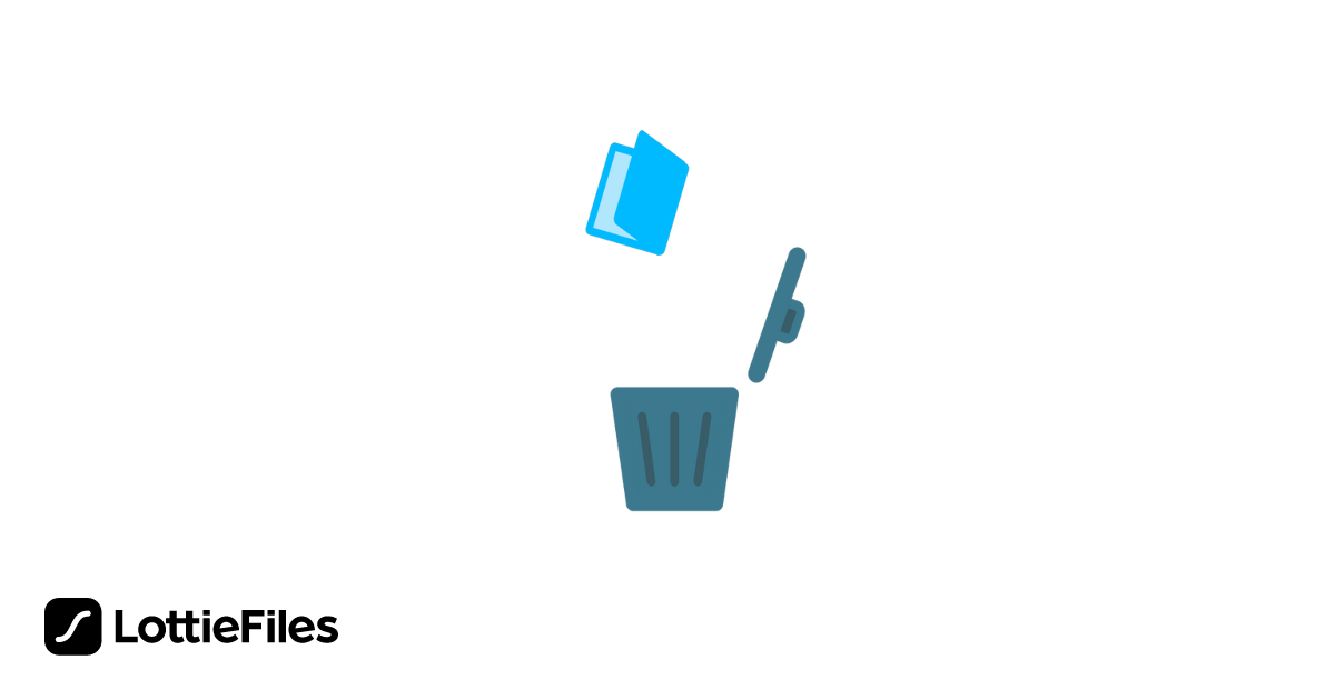 Free Animation trash Animation by petur petrov | LottieFiles