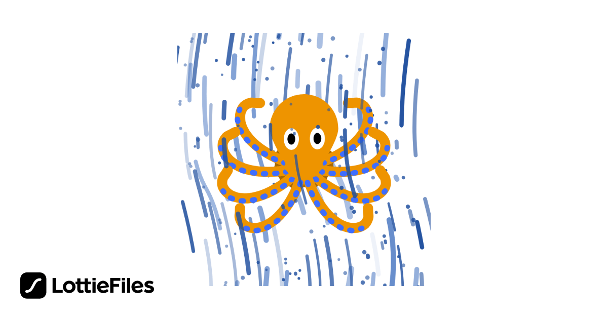 Free Meet Inky the Octopus Animation by Ilya G. | LottieFiles