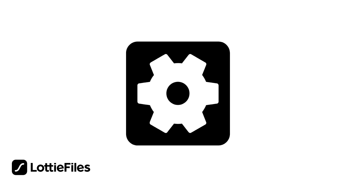 Free Settings Applications Animation by Priyanshu Rijhwani | LottieFiles