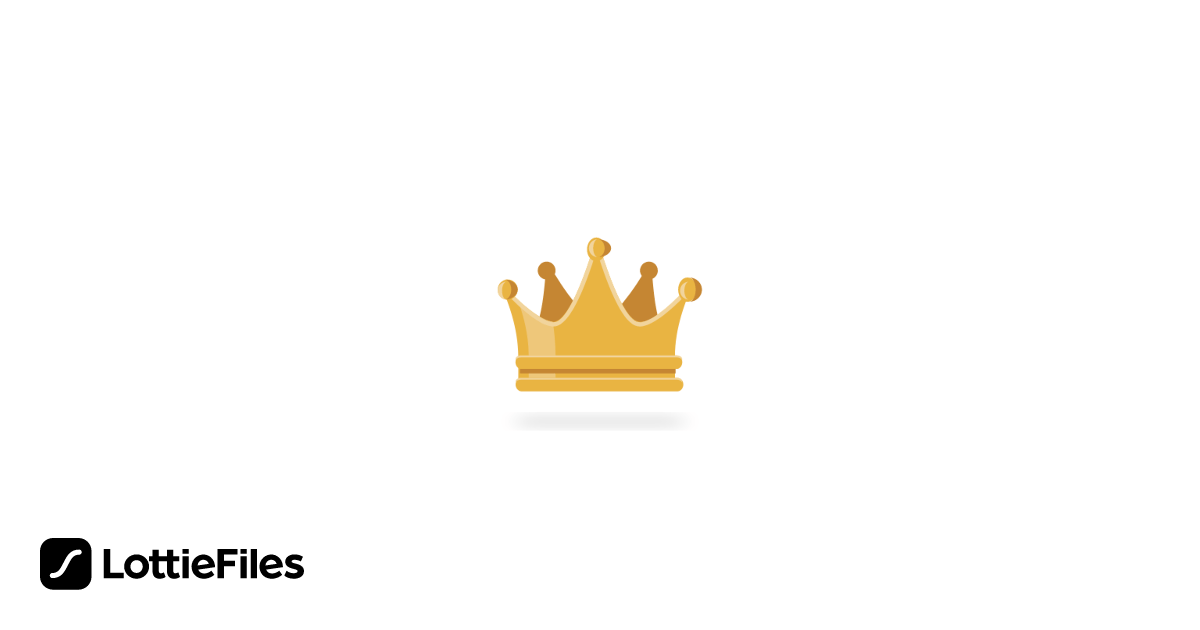 Free Crown Animation by Zafer Kotan | LottieFiles