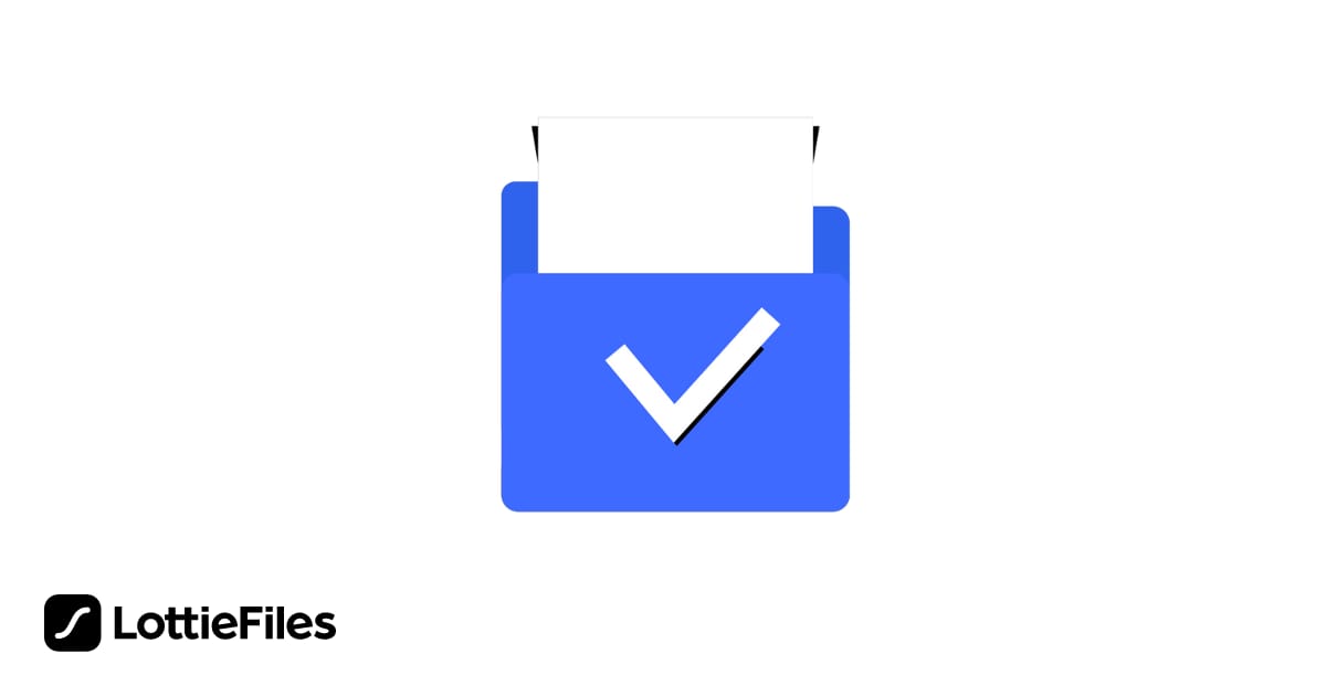 Free folder checking Animation by Didar Aizharyk | LottieFiles