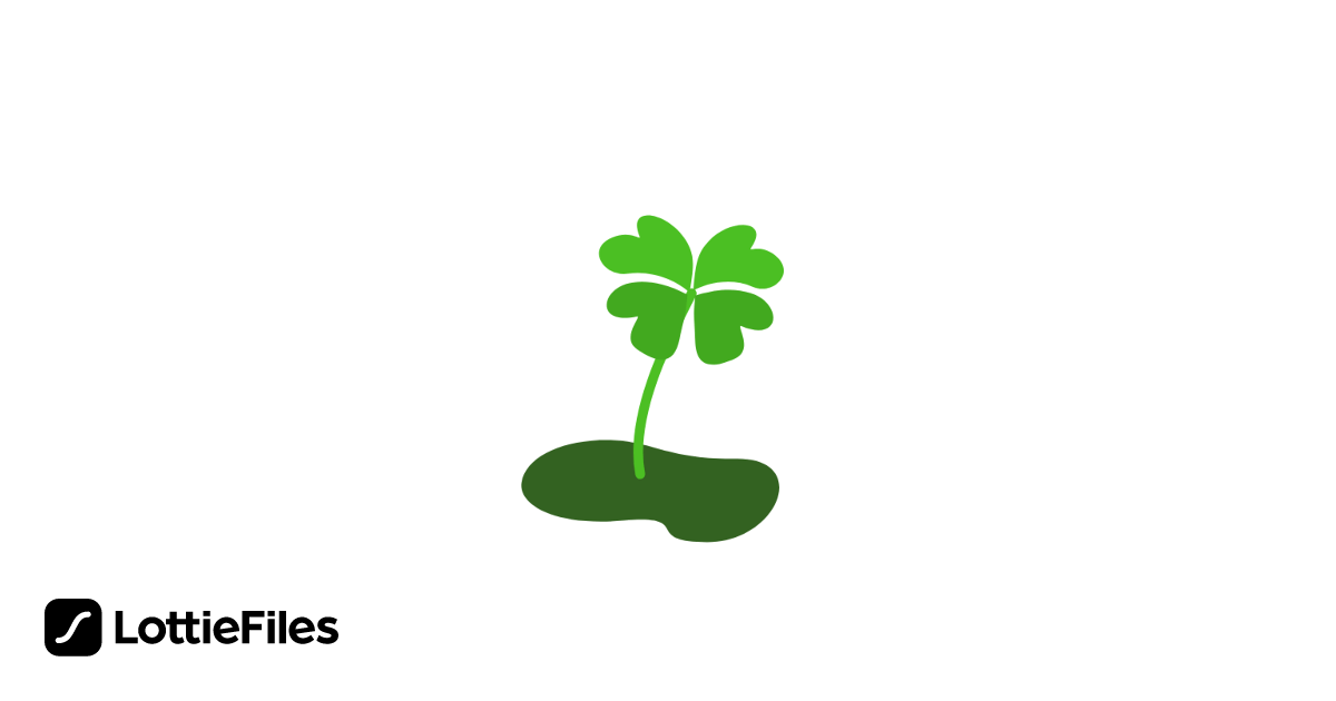 Free Clover Animation by Friends in Motion | LottieFiles