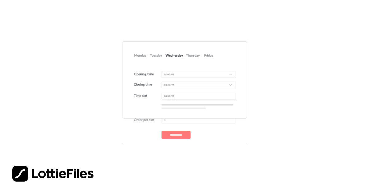 Free Flexible Time Date Select Animation By Rahan Bony Lottiefiles