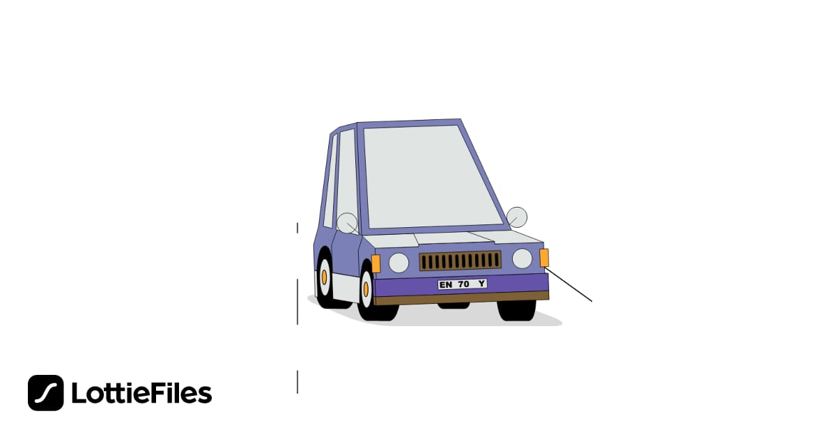 Free Car animation front view Animation by Dias Esa | LottieFiles