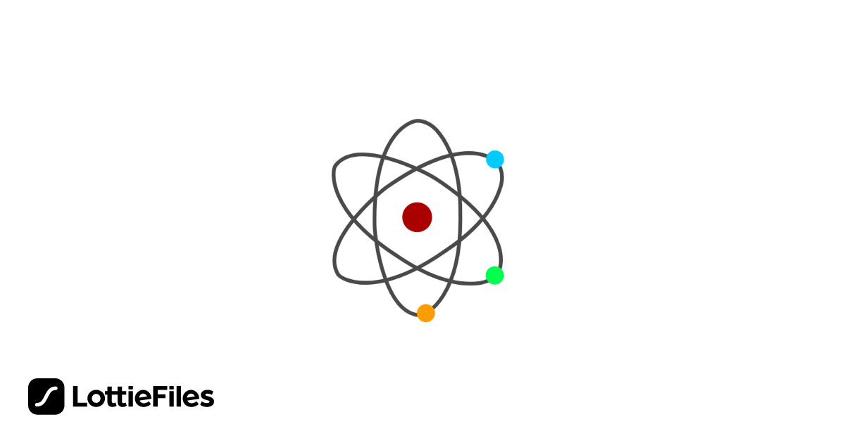 Free Atom loading animation Animation by Arslan Ali | LottieFiles