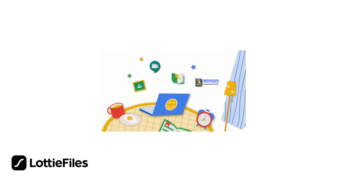 Free BooQoo Lottie Google Integration Animation by Ahmad Fauze ...