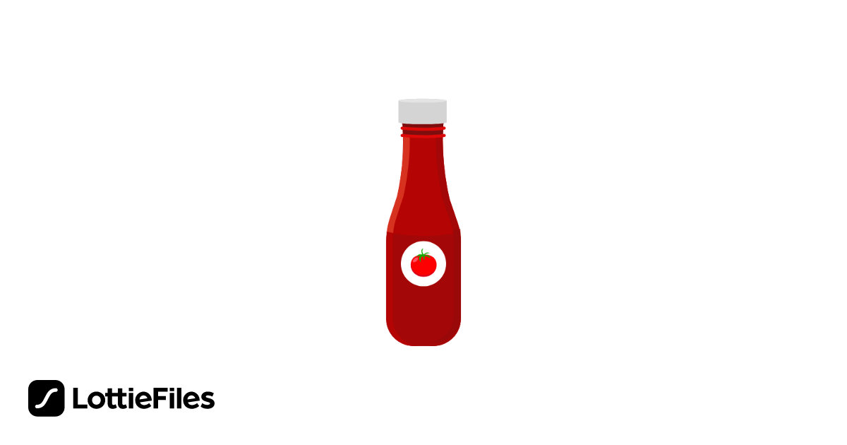 Free Ketchup Animation by Dhinesh VM | LottieFiles