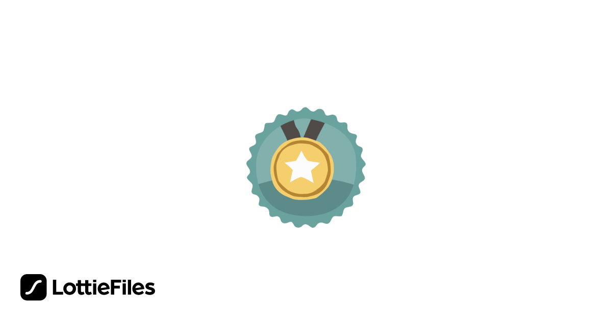 Free Kudos badge Animation by juan pablo martinez | LottieFiles