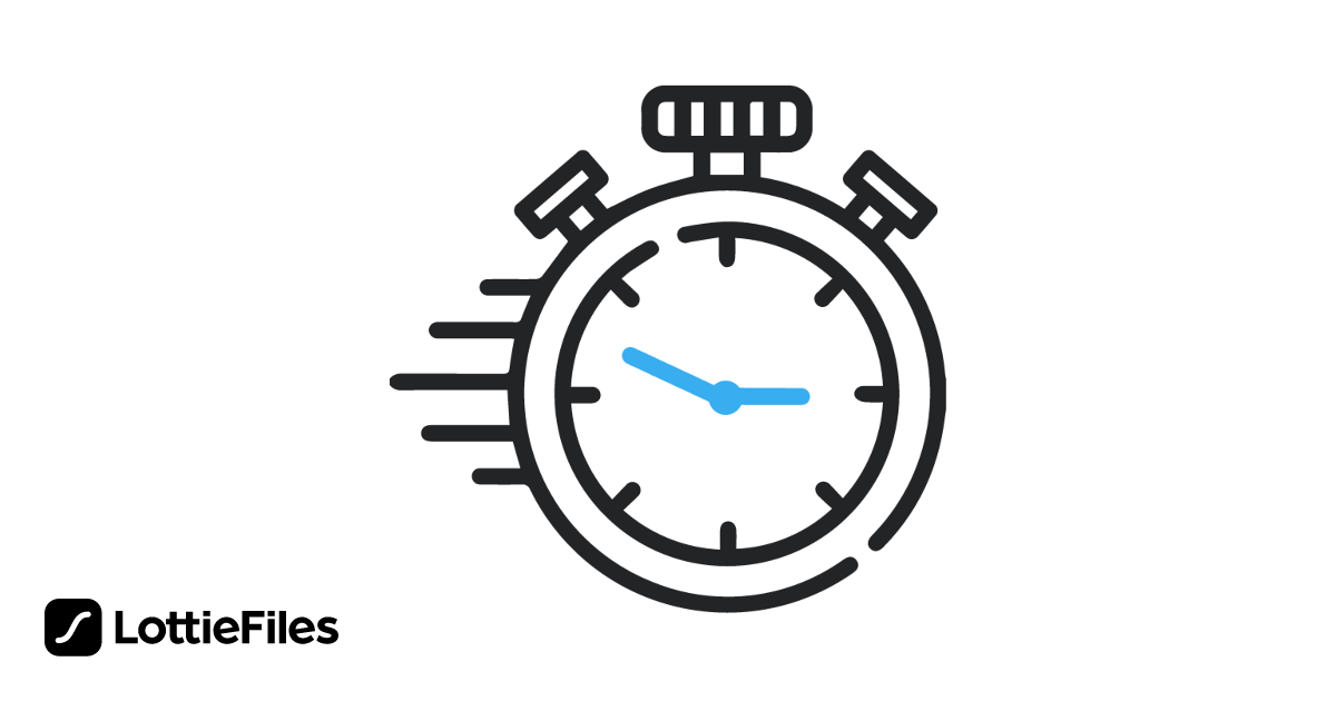 Free timer clock Animation by avi cohen | LottieFiles