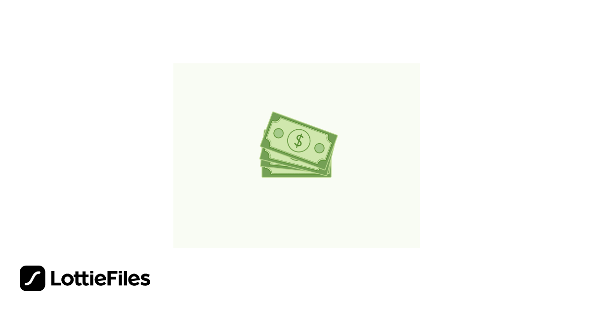 Free Dollar Bills Animation Animation by ZAM | LottieFiles