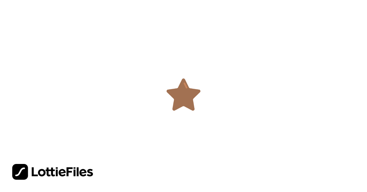 Free Bronze Star Animation by John Aman | LottieFiles