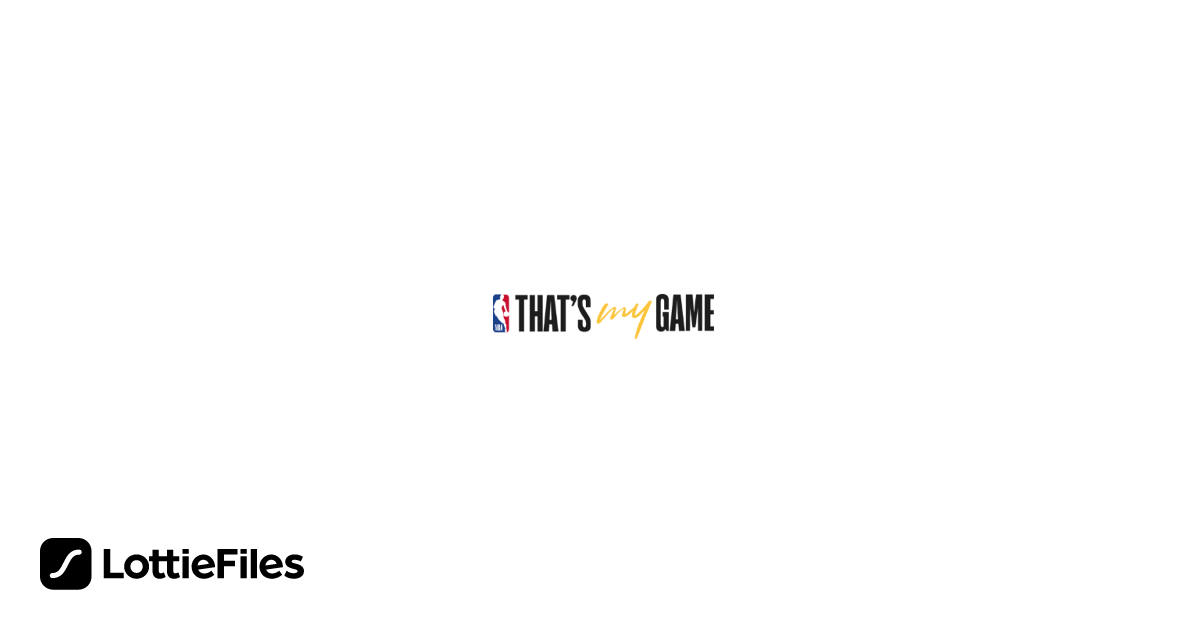 Free That's My Game Logo Animation Animation by Shaun Strack | LottieFiles